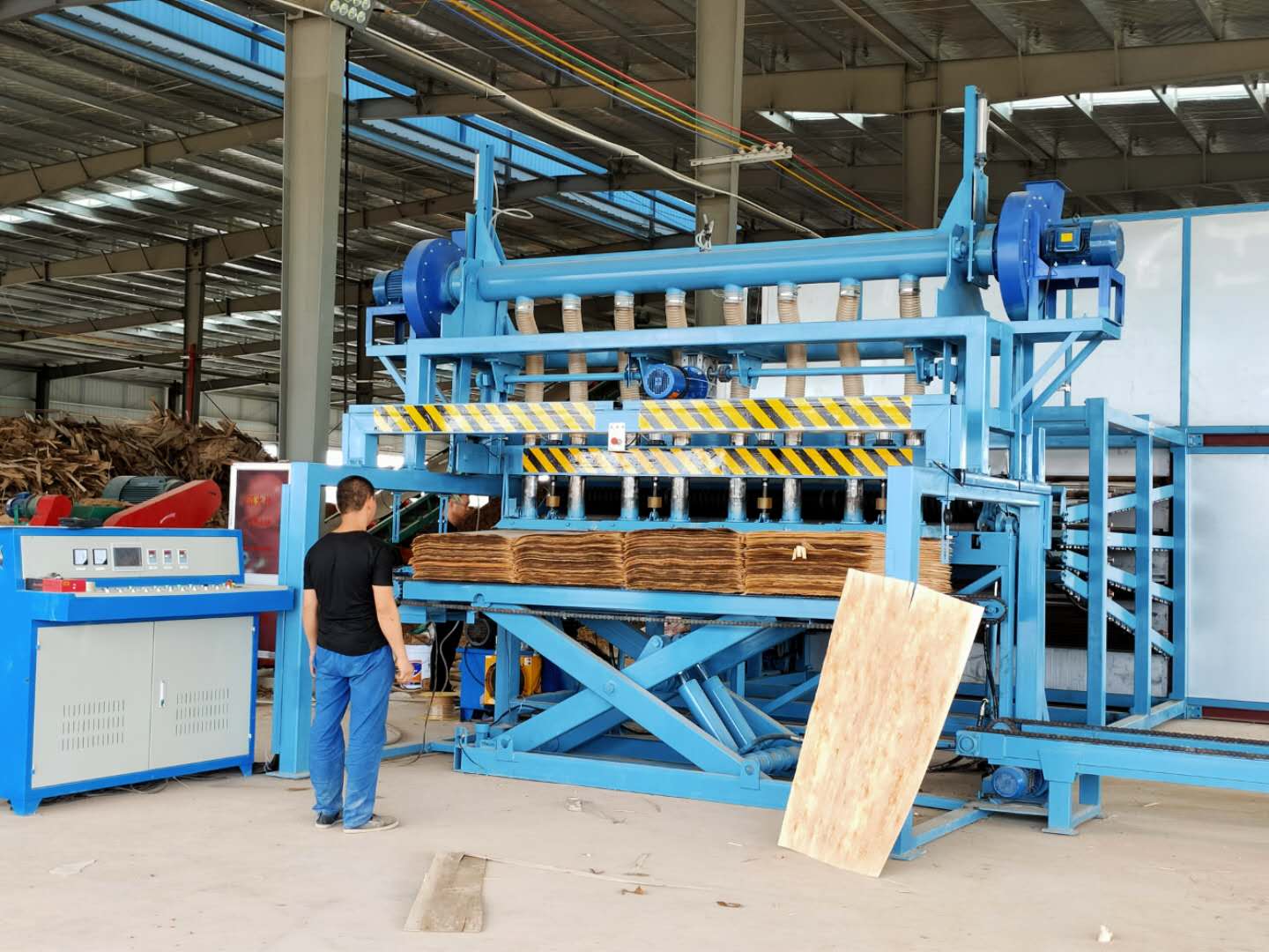 Automatic Modern Veneer Roller Dryer | Roller Veneer Dryer- Shandong ...