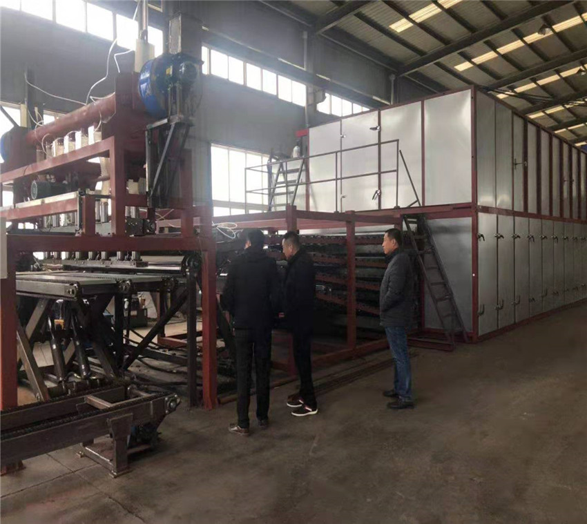 32M 4 Deck Biomass Roller Veneer Drying Line | Roller Veneer Dryer ...